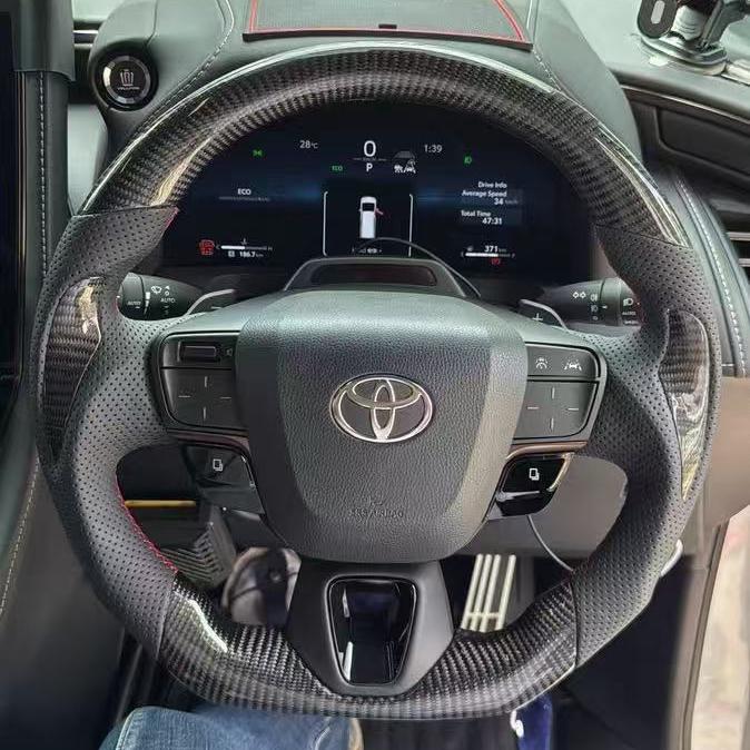 TTD Craft 9th gen 2025 2026 Camry Carbon Fiber Steering Wheel