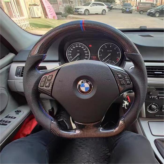TTD Craft BMW 3 SERIES E90 E91 E92 E93 X1 E84 Carbon Fiber Steering Wheel