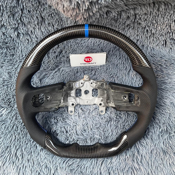 TTD Craft Jeep 2019-2025 Wrangler / 2018-2025 Gladiator Carbon Fiber Steering Wheel