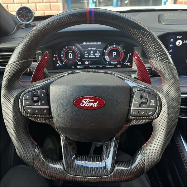 TTD Craft Ford 2020-2025 Explorer Carbon Fiber Steering Wheel