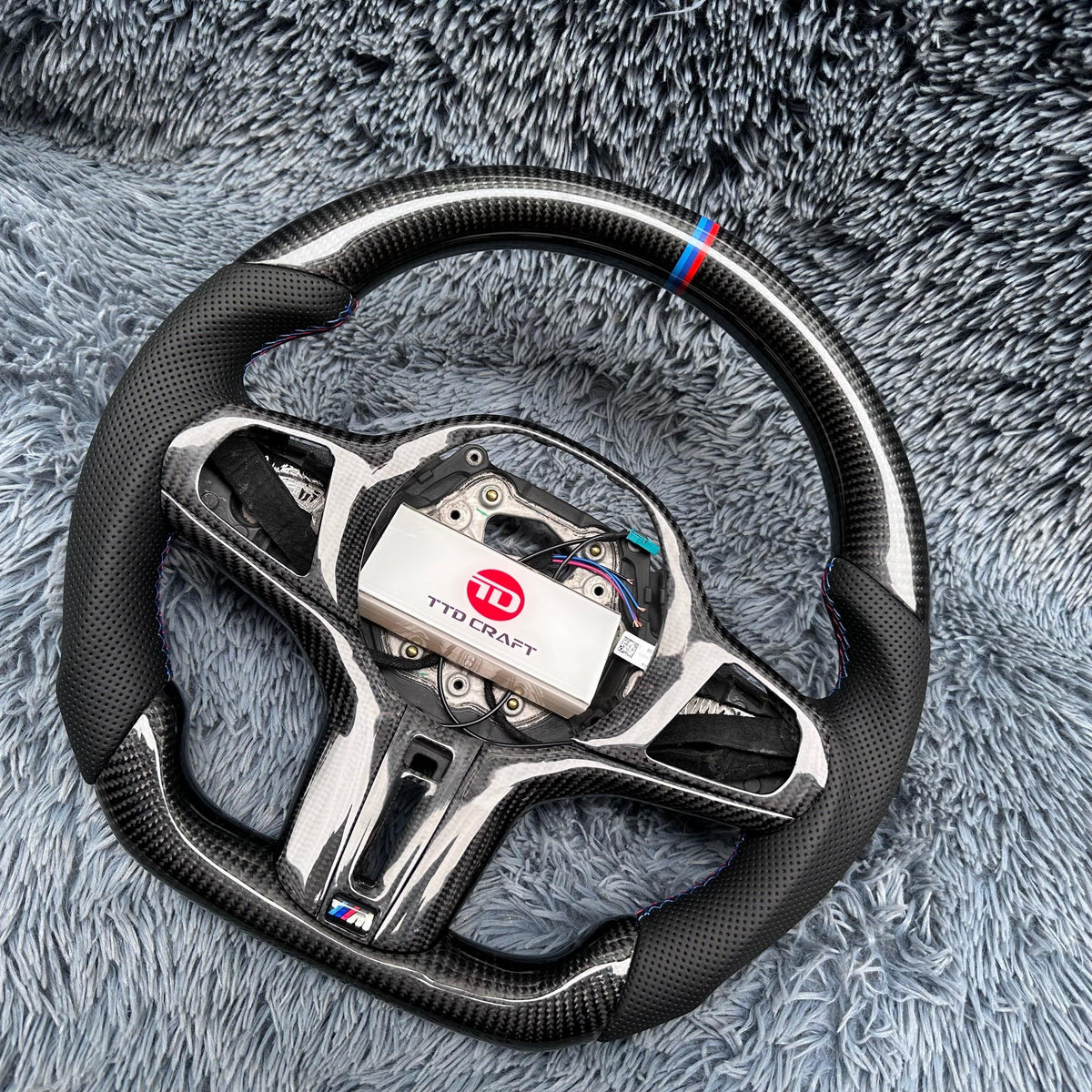 TTD Craft BMW F40 F44 F87 F82 F83 G20 G21 G28 G22 G80 Carbon Fiber Ste ...