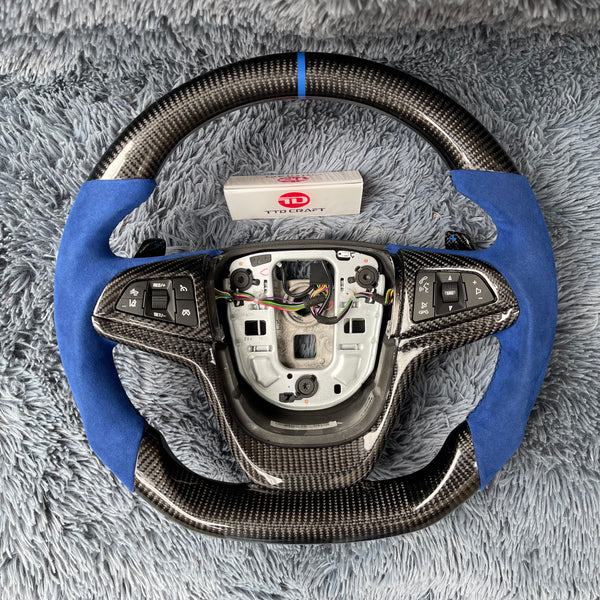 TTD Craft Chevrolet 2014-2017 Chevy SS Carbon Fiber Steering Wheel