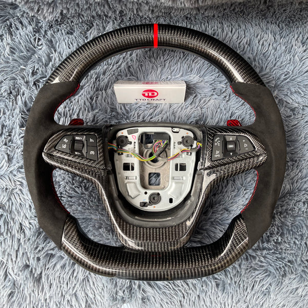 TTD Craft Chevrolet 2014-2017 Chevy SS Carbon Fiber Steering Wheel