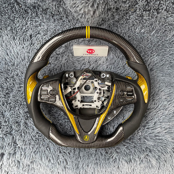 TTD Craft Acura 2015-2020 TLX / 2014-2020 MDX Carbon fiber Steering Wheel