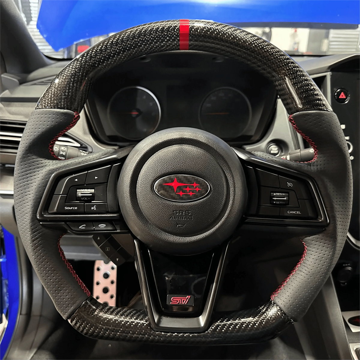 TTD Craft Subaru 2022-2025 WRX Carbon Fiber Steering wheel