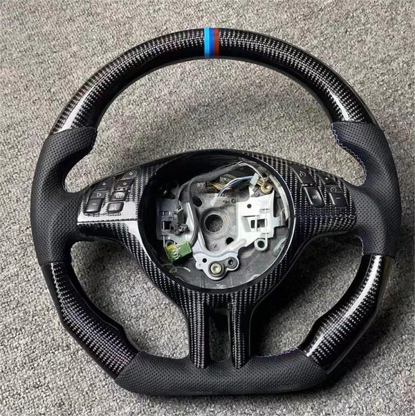 TTD Craft BMW M3 E46 325i 330i / M5 E39 / X5 E53 Carbon Fiber Steering ...