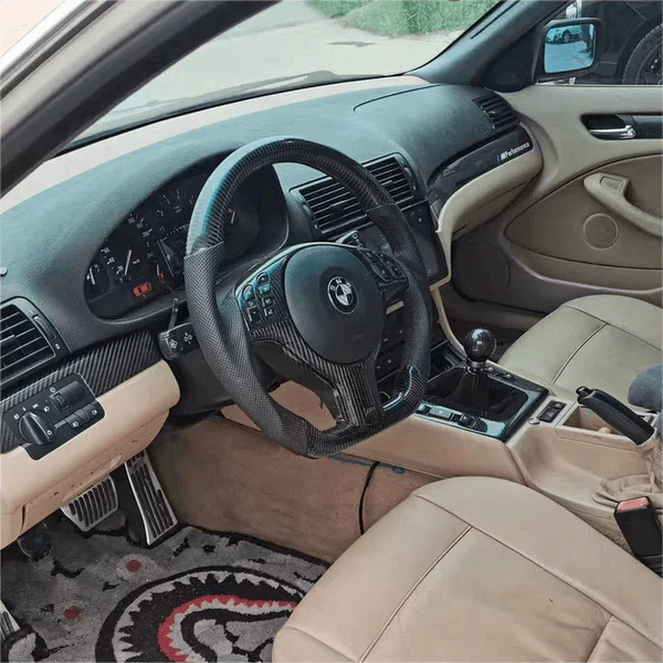 TTD Craft BMW M3 E46 / M5 E39 Carbon Fiber Steering Wheel