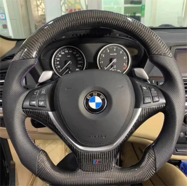 TTD Craft BMW E70 E71 E72 X5 X6 Carbon Fiber Steering Wheel