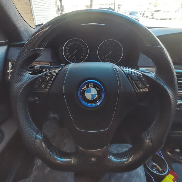 TTD Craft BMW 5 SERIES E60 E61 Carbon Fiber Steering Wheel – TTD CRAFT