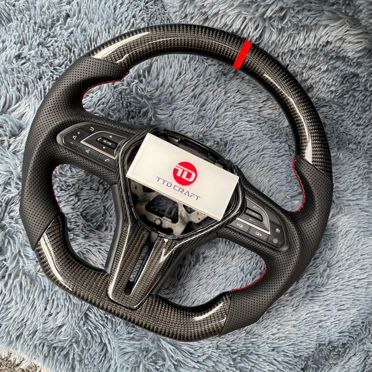 TTD Craft For Infiniti 2017-2022 Q60 Carbon Fiber Steering Wheel – TTD ...