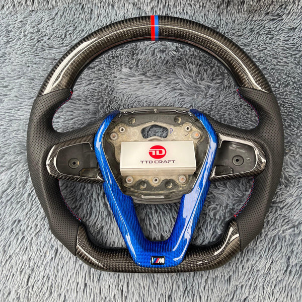 TTD Craft BMW G20 G30 G31 G01 G02 G11 G12 F30 I4 Carbon Fiber Steering ...