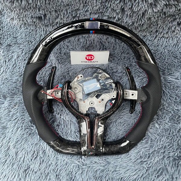 TTD Craft BMW M2 M3 M4 F40 F30 F32 G20 F87 F80 F82 Carbon Fiber Steeri