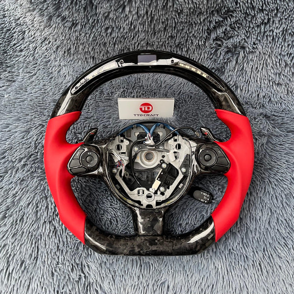 TTD Craft 2017-2025 GT86 / FRS / Subaru BRZ Carbon Fiber Steering Wheel