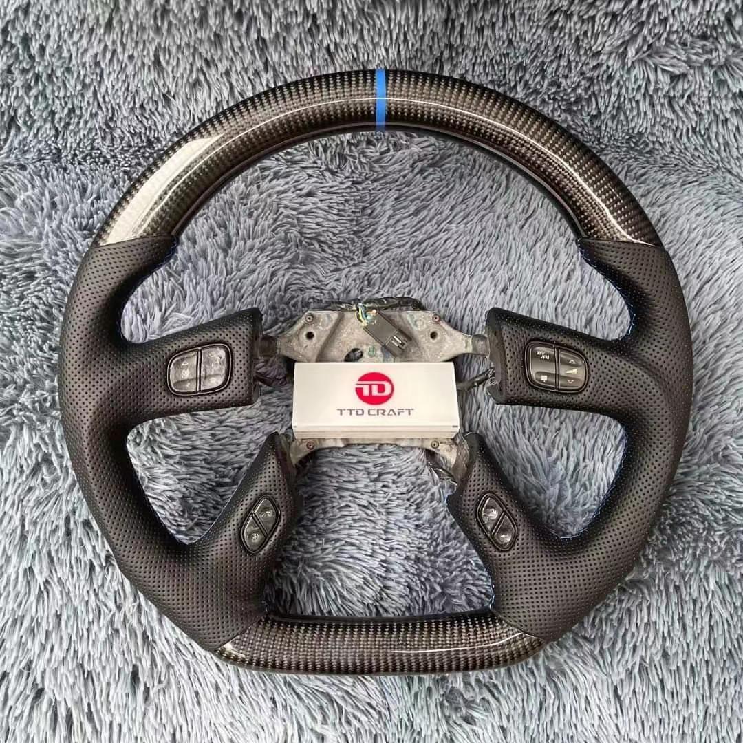 TTD Craft 2003-2007 Sierra Carbon Fiber Steering Wheel